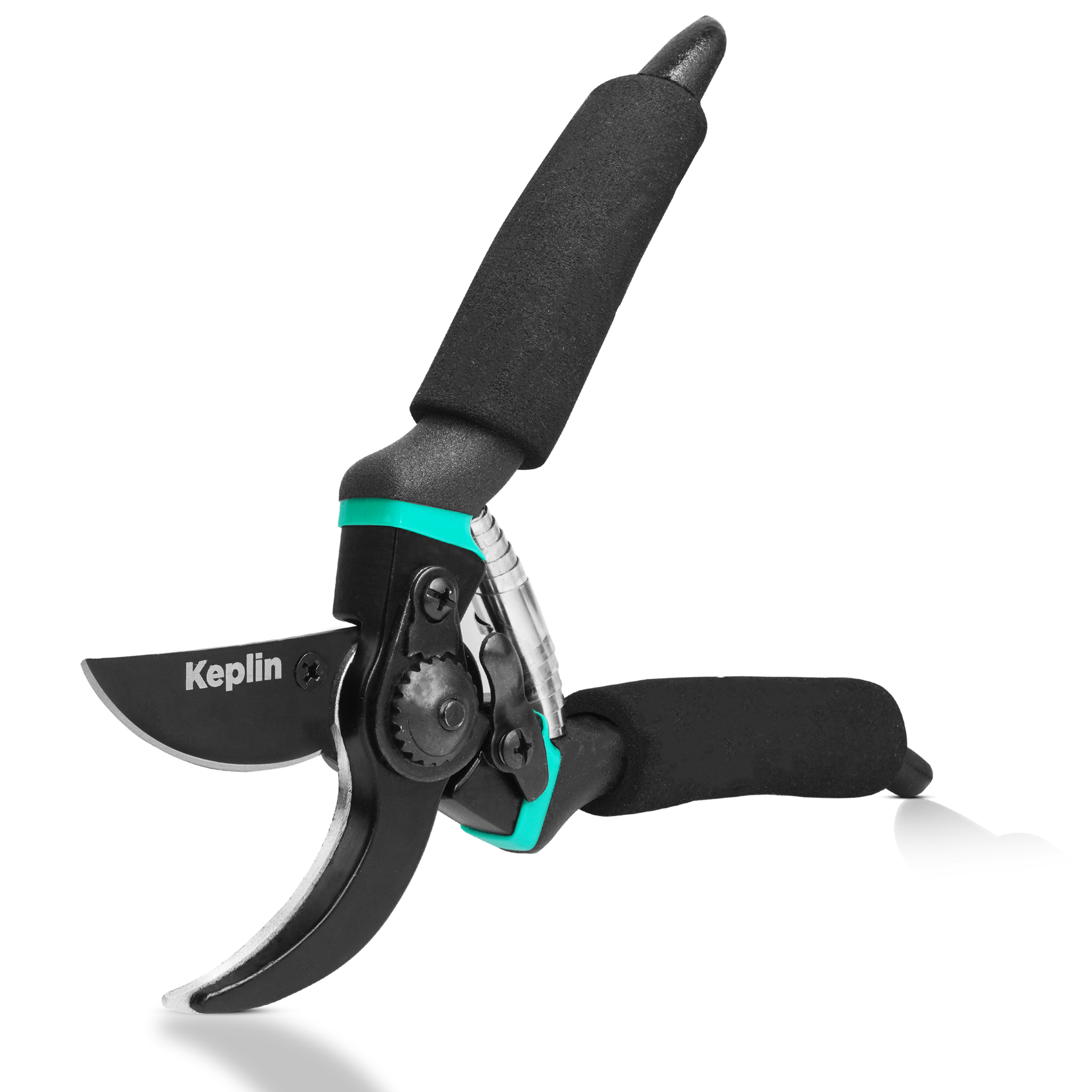 Keplin - 8" Garden Secateurs | Titanium Steel Blades, Drop Forged Alum