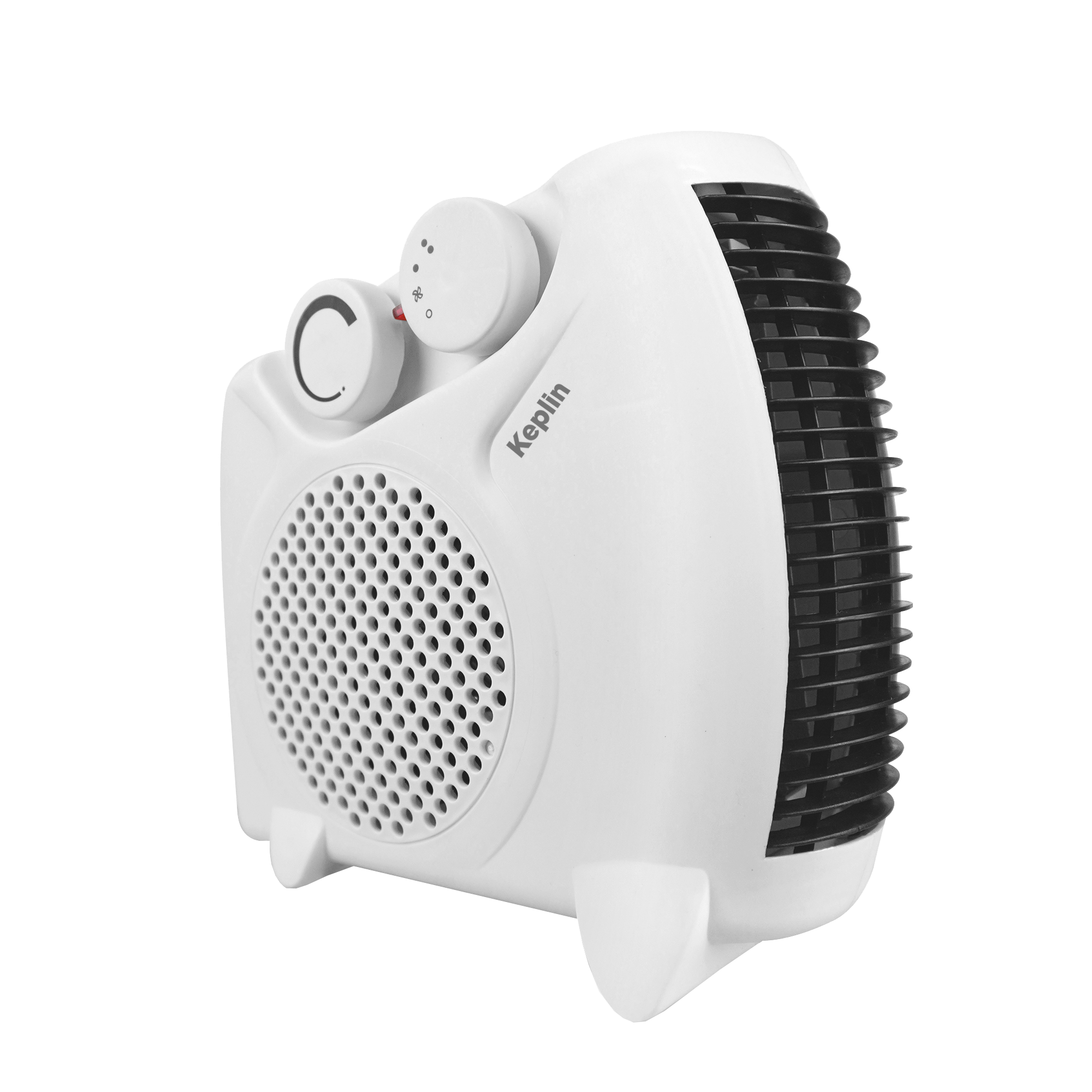 Portable Electric Fan Heater - 2 Heat Setting & Overheat Protected | UK
