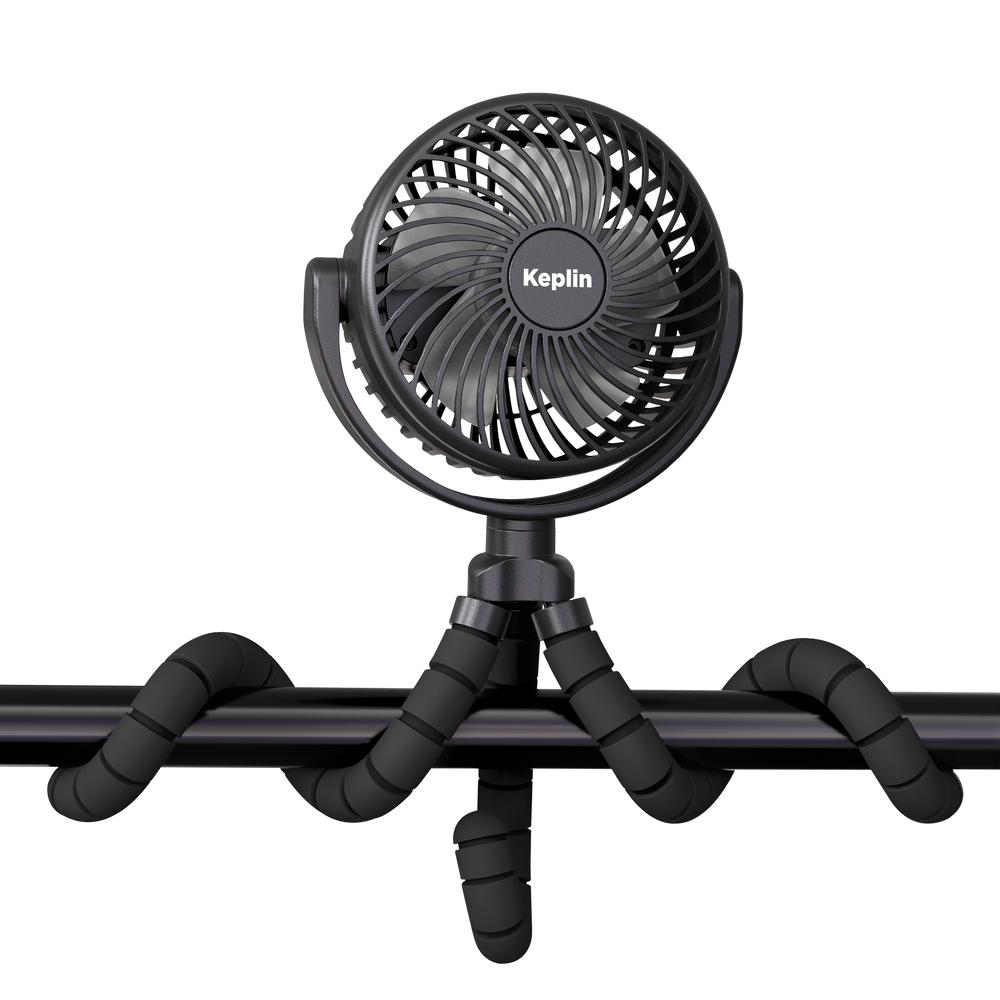 Portable & Rechargeable Handheld Fan with Flexible Handle - UK